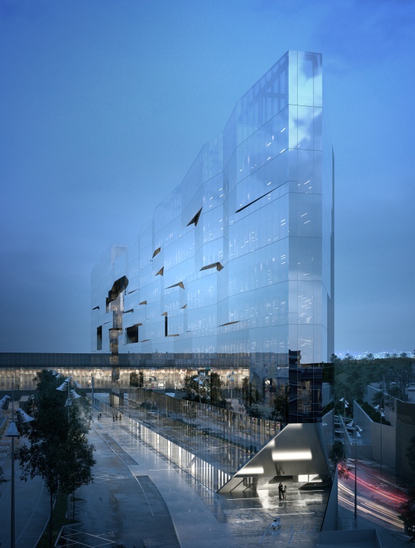 Roma: nuova sede direzionale BNL-BNP Paribas - Guidafinestra