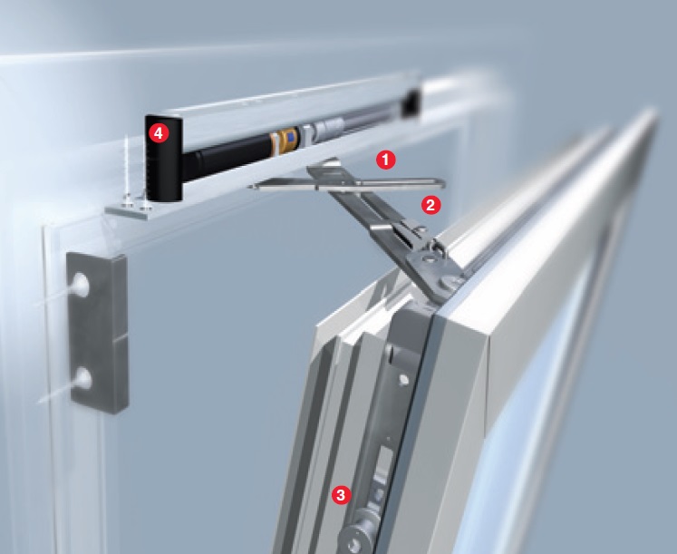 Roto E-Tec Drive, l’automatismo invisibile per finestre a ribalta - Guidafinestra