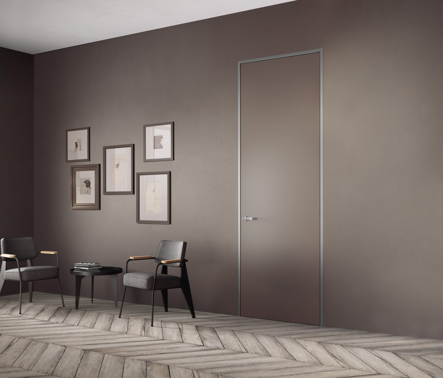 Telaio Concept per porte filomuro FerreroLegno - Guidafinestra
