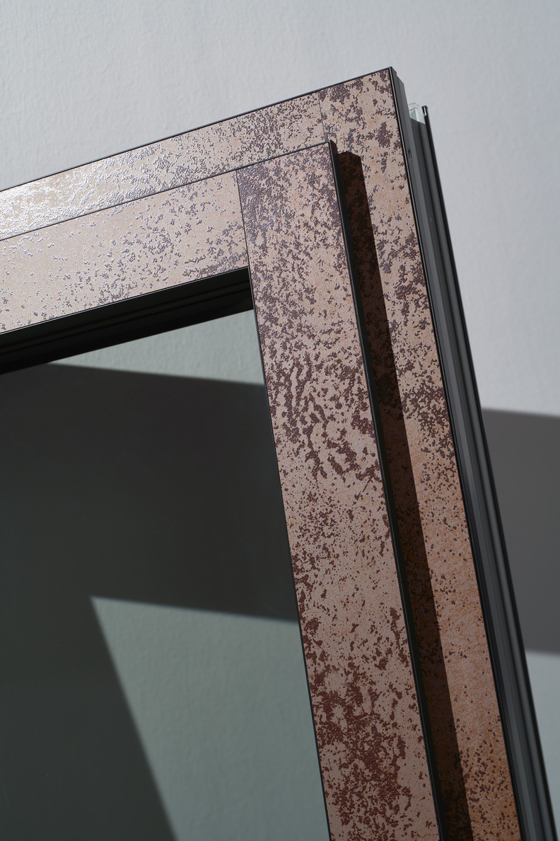 Inlay di Finstral, rivestimenti per personalizzazione - Guidafinestra