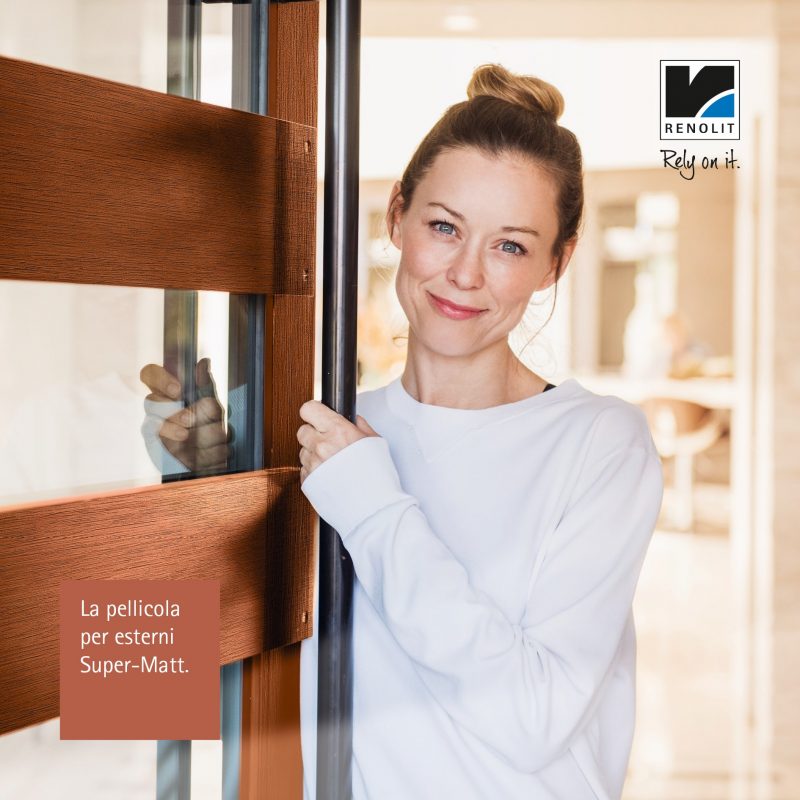 Le nuove pellicole RENOLIT EXOFOL PFX finitura Super – Matt - Guidafinestra