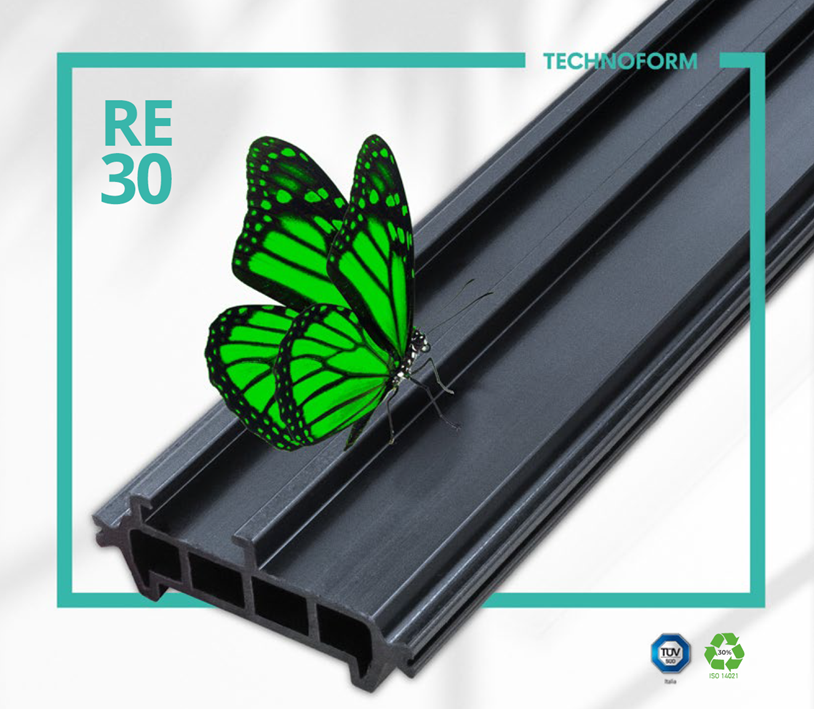 Recycled Polymide 30 è il nuovo profilo estruso di Technoform Bautec ...