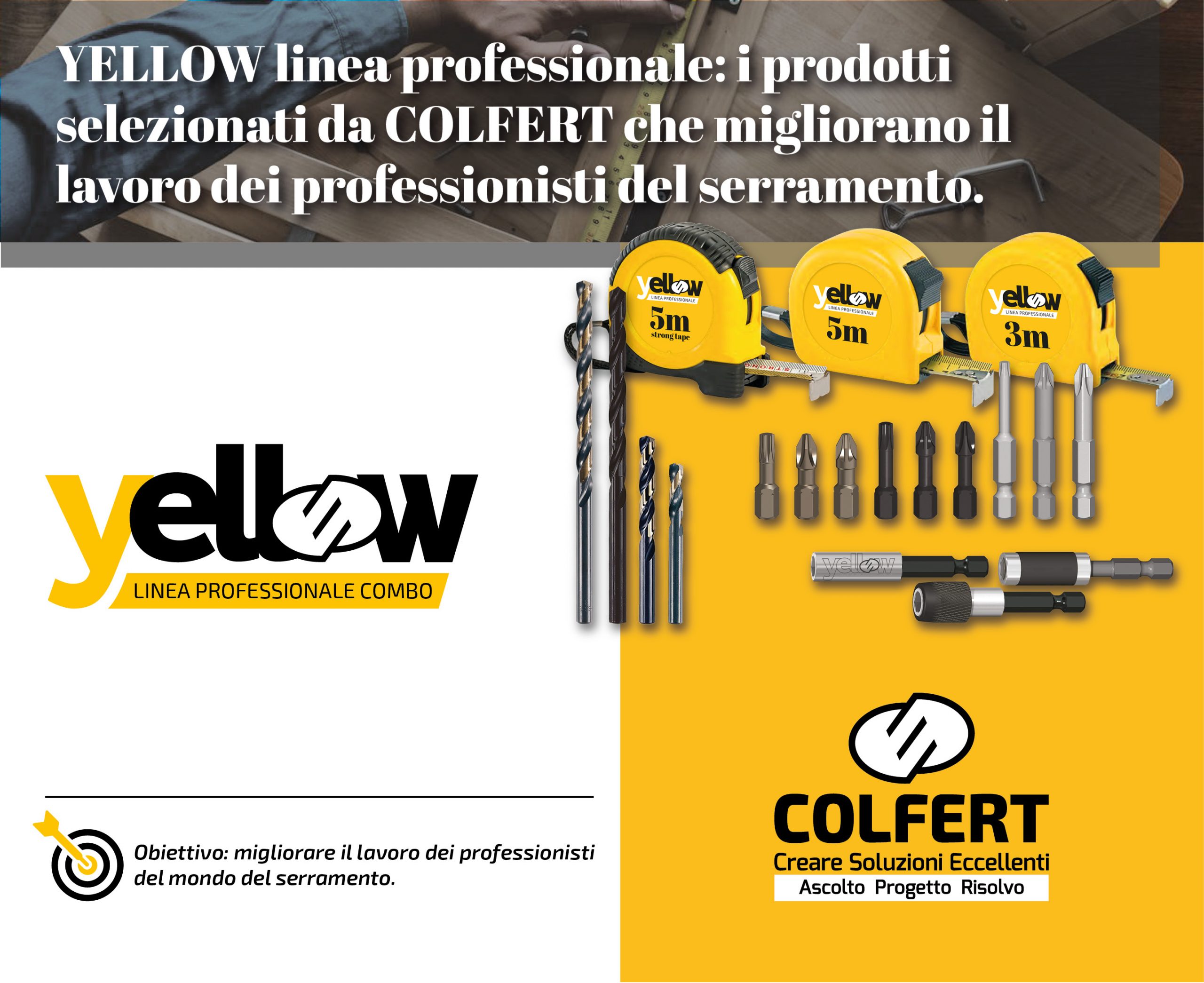 COLFERT lancia sul mercato la Linea YELLOW professionale